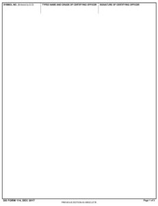 DD Form 114 – Military Pay Order - DD Forms