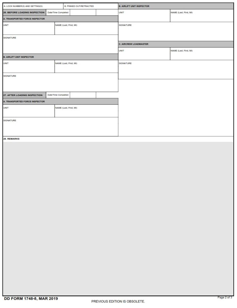 DD Form 1748-8 – Joint Airdrop Inspection Record (JPADS-Extracted) - DD ...