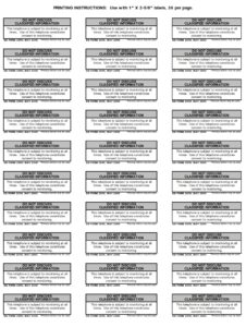 DD Form 2056 – Telephone Monitoring Notification Decal - DD Forms
