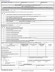 DD Form 2792 – Family Member Medical Summary - DD Forms