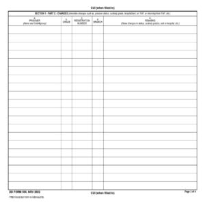 DD Form 506 – Daily Strength Record of Prisoners - DD Forms