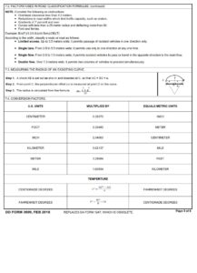 DD Form 3009 – Route Classification - DD Forms