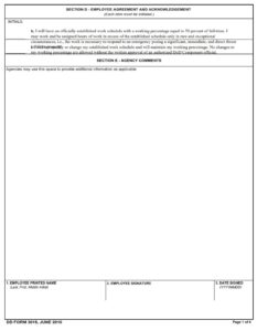 DD Form 3018 – Phased Retirement Request and Agreement - DD Forms