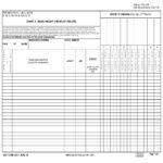 DD Form 365-1 – Chart A – Basic Weight Checklist Record - DD Forms