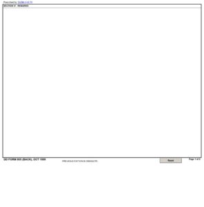 DD Form 805 – Storage Space Management Report - DD Forms