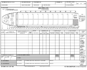 DD Form 2130-7 – KC-10A Load Plan (23 PALLETS Configuration) - DD Forms