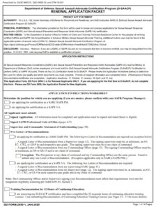 DD Form 2950-1 – Department of Defense Sexual Assault Advocate ...