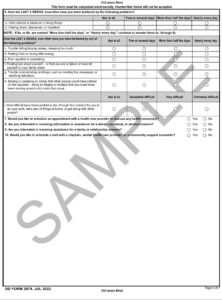DD Form 2978 – Deployment Mental Health Assessment - DD Forms