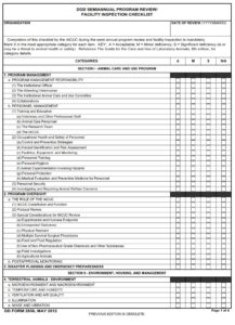 DD Form 2856 – DoD Semi-Annual Program Review/Facility Inspection ...