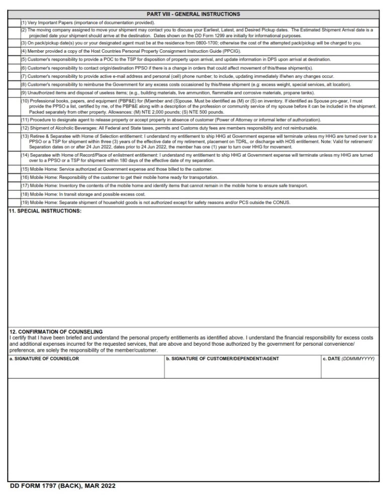 DD Form 1791 – Phased Provisioning Availability Schedule - DD Forms