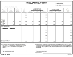 DD Form 2060 – Foreign Military Sales (FMS) Obligational Authority - DD ...
