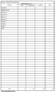 DD Form 2657 – Daily Statement of Accountability - DD Forms